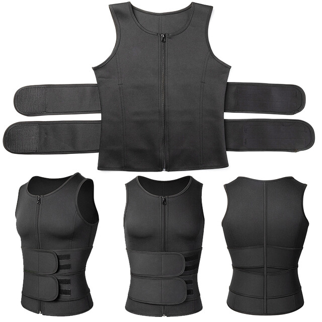 Gynecomastia Compress Tank Top Men's Slimming Body Shaper Vest Sport ...