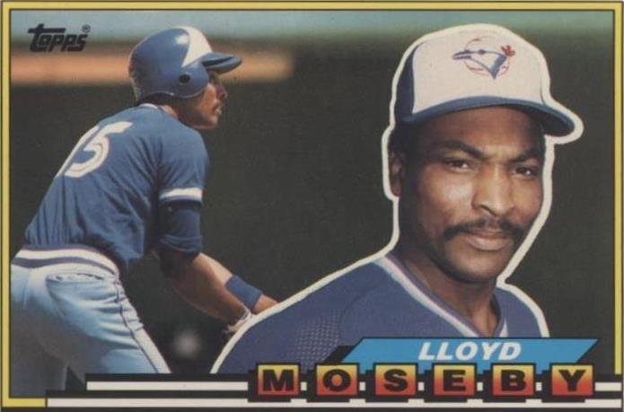1989 Topps Big - Lloyd Moseby #262 for sale online | eBay