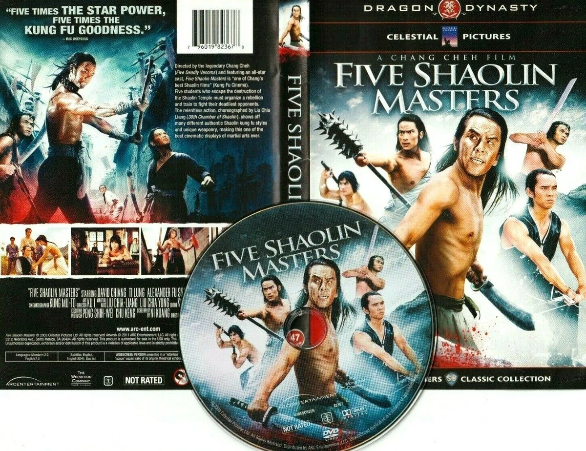 Five Shaolin Masters