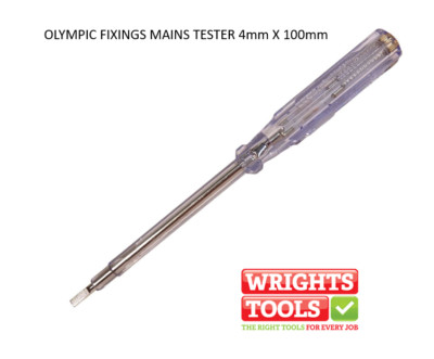 Electrical Mains Tester Screwdriver Test For Voltage / Live Circuit ...