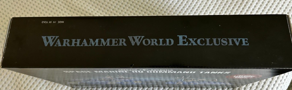 Space Marine HQ Command Tanks, Warhammer World Exclusive, Warhammer 40k ...