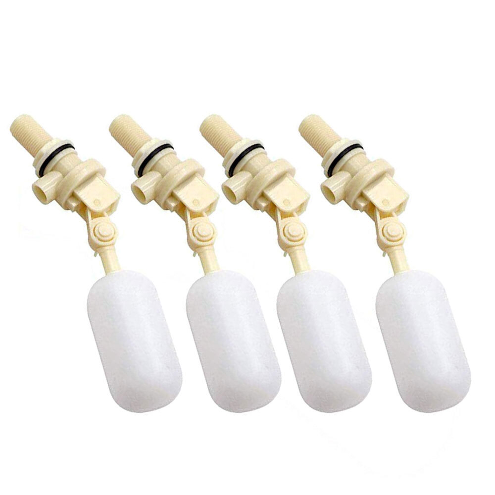4 Pack Float Valve Stable Water Float Valve Shut Off 1/2" Automatic ...