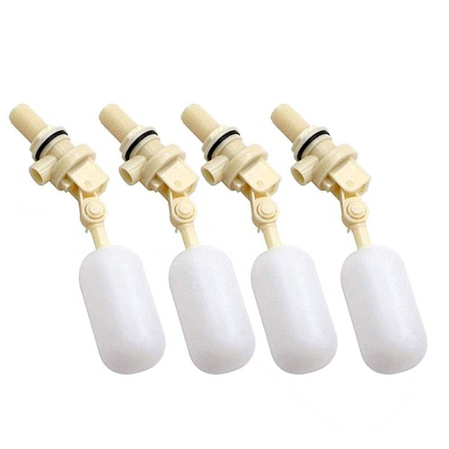4 Pack Float Valve Stable Water Float Valve Shut Off 1/2" Automatic ...