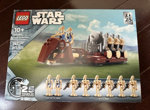 LEGO Star Wars 40686 Trade Federation Troop Carrier MISB B1 Battle ...
