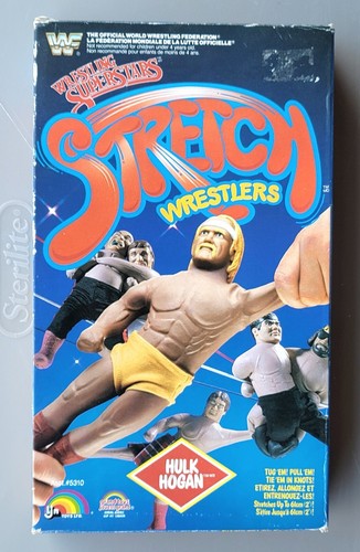 wwf ljn hasbro wrestling superstars hulk hogan stretch wrestling figure ...