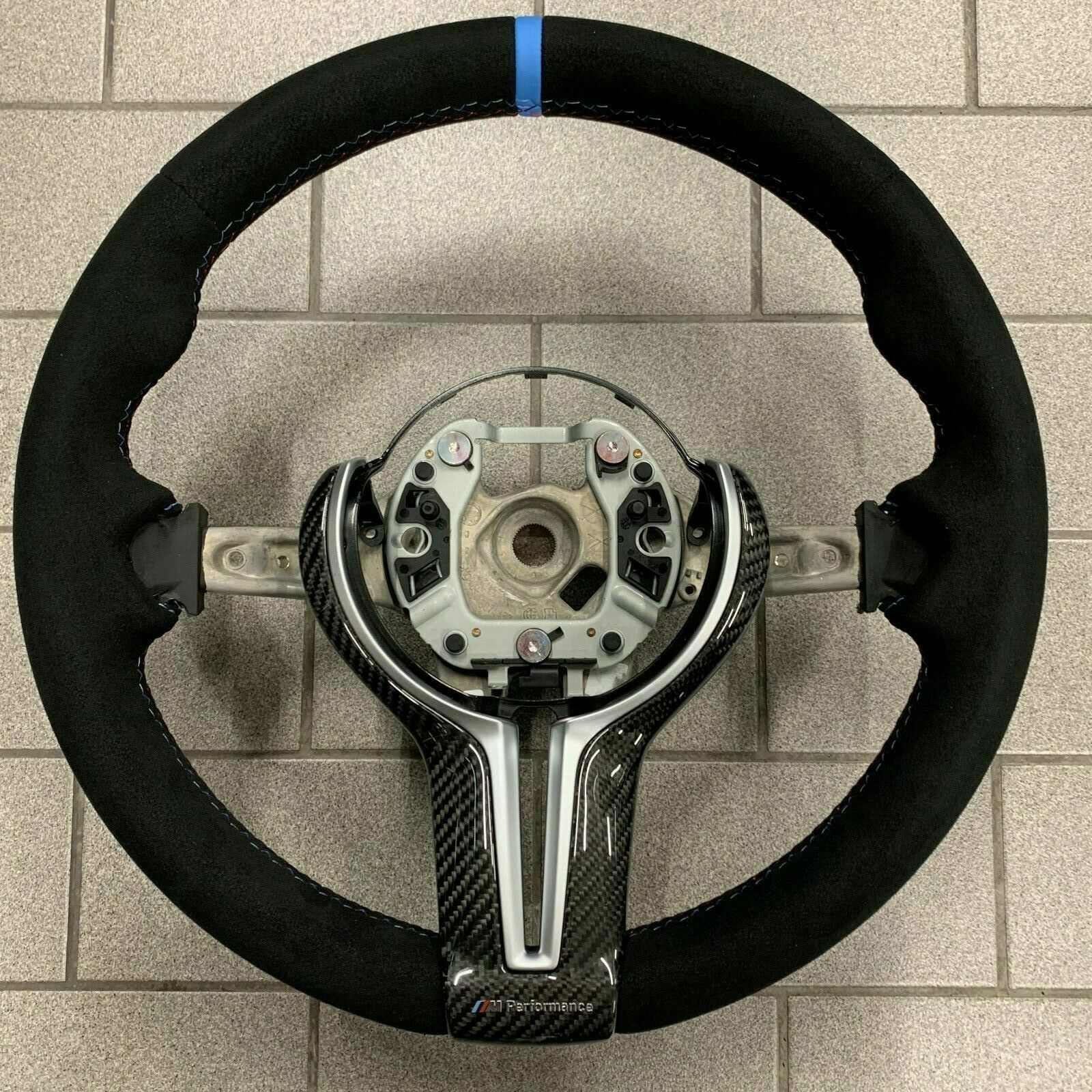 OEM BMW M Performance V1 F87 M2 F80 M3 M4 Alcantara Steering Wheel ...