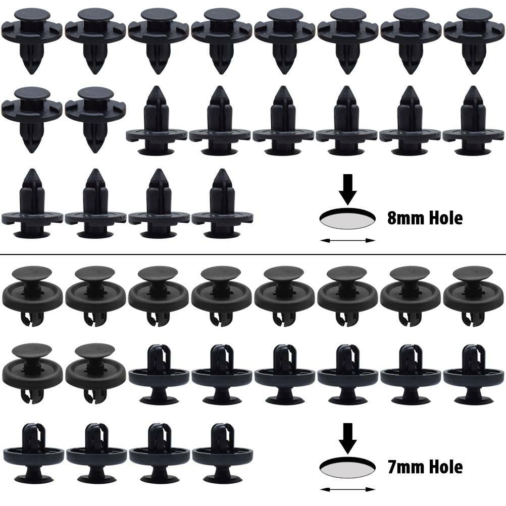 100x Engine Cover Shroud Cowling Guard Fastener Trim Body Clips For ...
