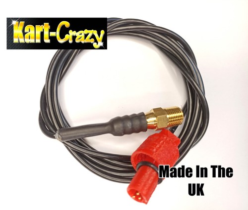 Water Temperature (Temp) Sensor fits Alfano 6 Long Lead Rotax X30 Kart ...