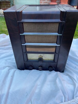 GEC AC37 VINTAGE VALVE RADIO MODEL BC3730 1930s BAKELITE | eBay UK