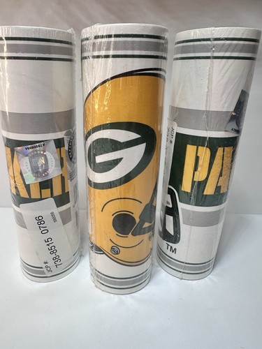Green Bay Packers Wallpaper Borders Lot Vintage NFL Football 45 Feet ...