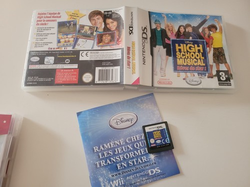 Jeu Nintendo DS HIGH SCHOOL MUSICAL DS version FR Europe DS 2DS 3DS | eBay