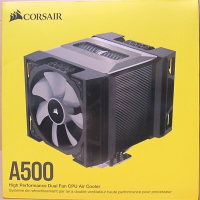 New Corsair A500 (Dual Fan) CPU Cooler (New-In-The-Box Unit) | eBay