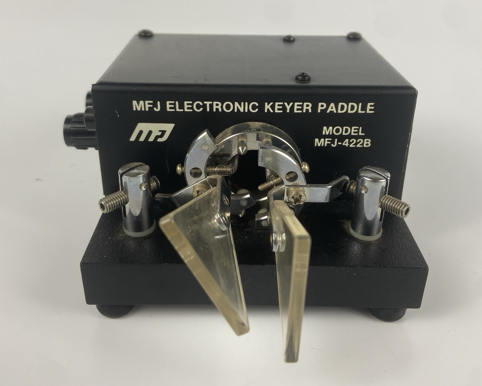 MFJ Pacesetter Electronic Keyer Paddle Model MFJ-422B | eBay