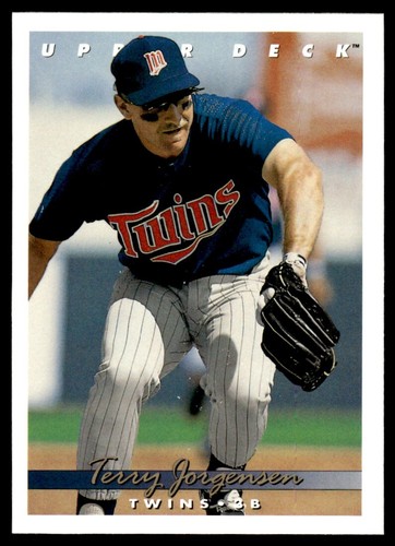 1993 Upper Deck #697 Terry Jorgensen Minnesota Twins | eBay