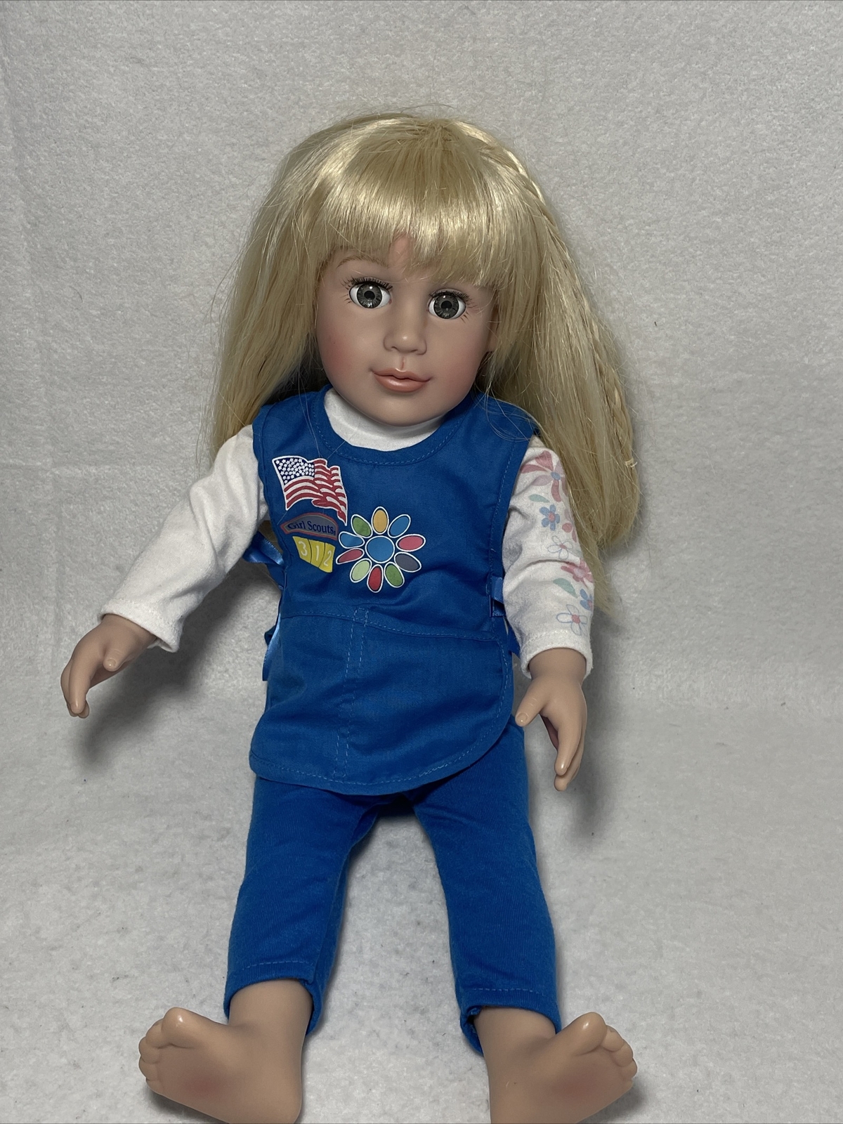 Adora Girl Scouts Alyssa 18" Daisy Doll Blonde Girl Scout Doll | eBay