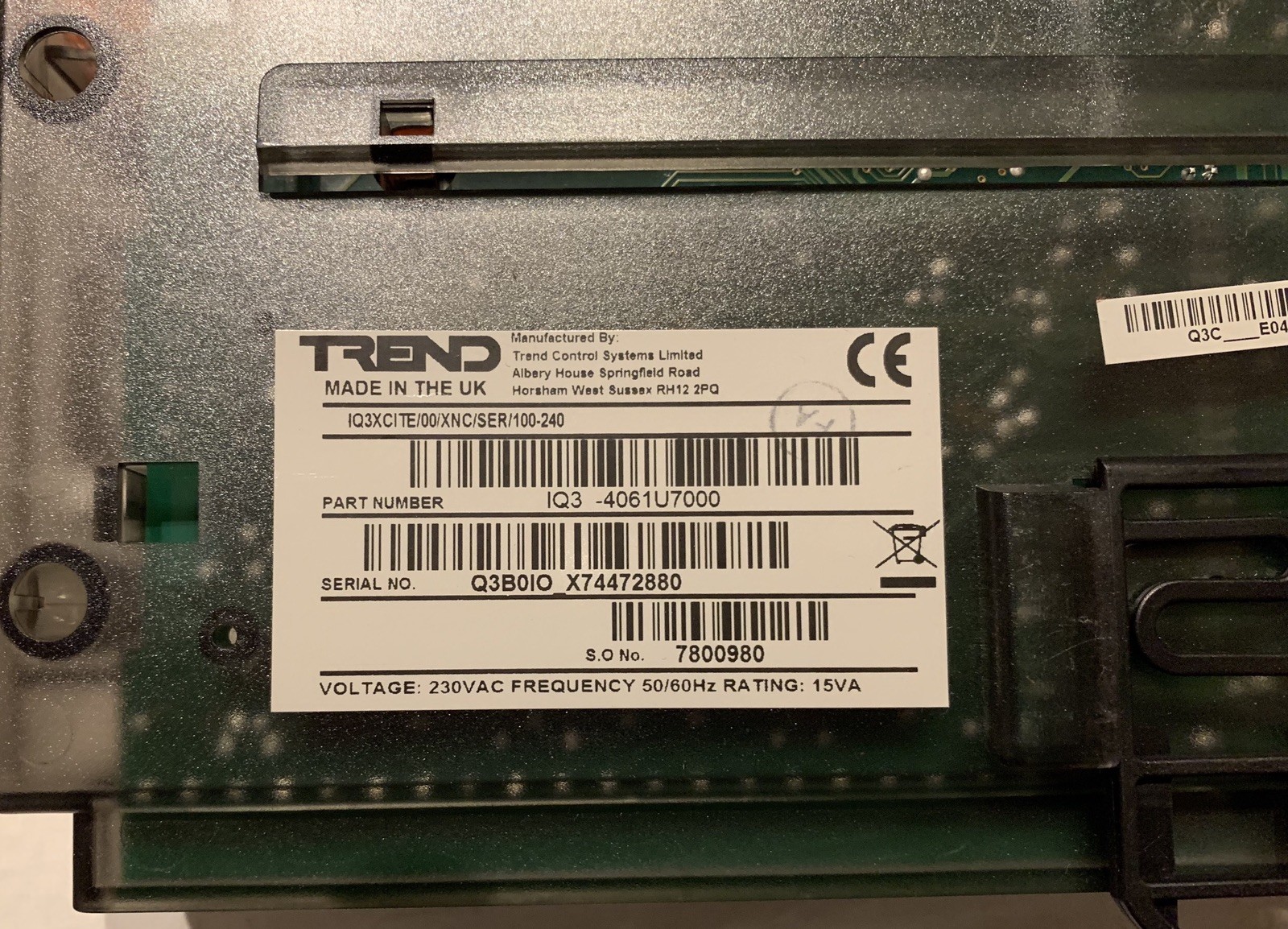 Trend IQ3 Xcite /00/ XNC/SER/100-240 - IQ3-4061u7000 Outstation | eBay UK