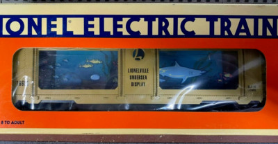 VINTAGE Lionel O GAUGE ANIMATED AQUARIUM CAR 6-16681~NEW in BOX | eBay