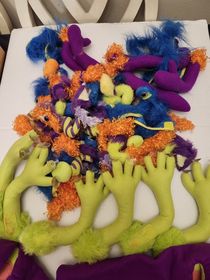 Lot Of 3 Melissa & Doug Make Your Own Monster Puppet W/ Interchangeable ...