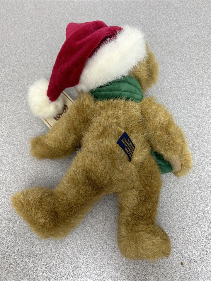 Boyd's Bear Bean Collection Thinkin of Ya Christmas Sam Yule Plush Bear ...