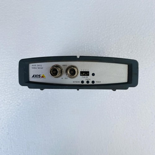 Axis 241S Video Server 0186-001-04 | eBay