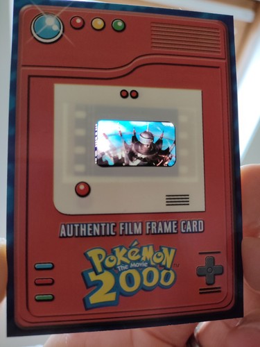 ️ TOPPS Film Frame Movie 2000 Pokemon Authentic Card Pikachu Lugia Ash ...