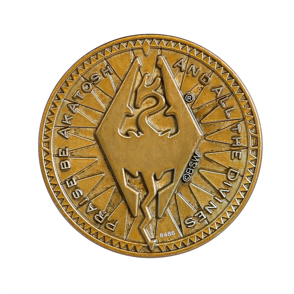 The Elder Scrolls Oblivion Imperial Septim Coin Morrowind Daggerfall by ...