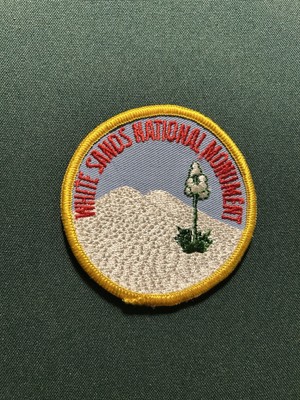VTG Souvenir Patch - White Sands National Monument | eBay