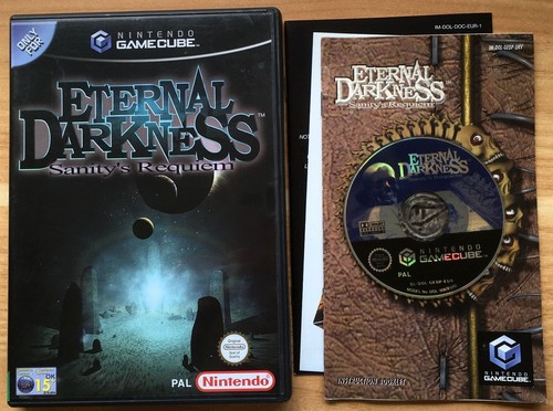ETERNAL DARKNESS SANITY'S REQUIEM COMPLET NINTENDO GAMECUBE PAL UKV CIB ...