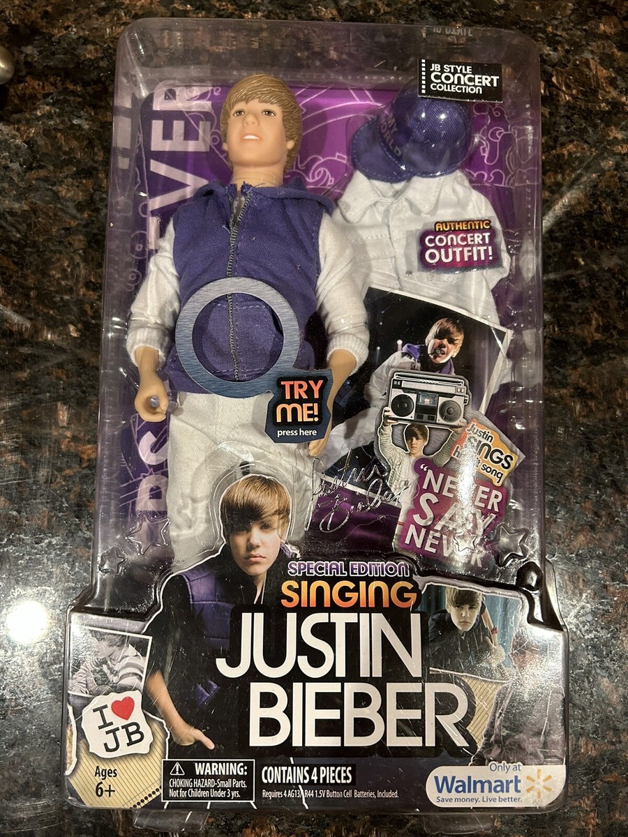 Justin Singing Figures Bravado | Toys | Two Justin Bieber Dolls
