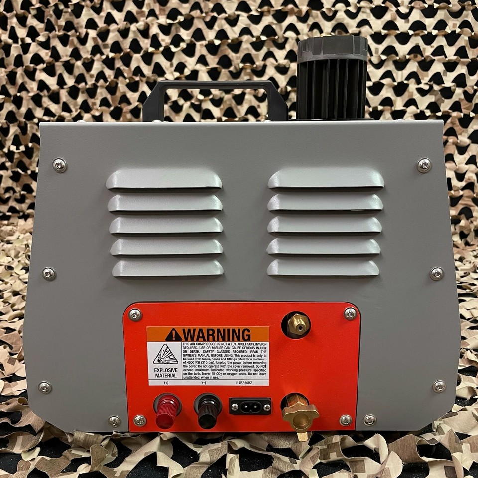 NEW Umarex Readyair Portable Air Compressor HPA 4500 PSI PCP Paintball ...