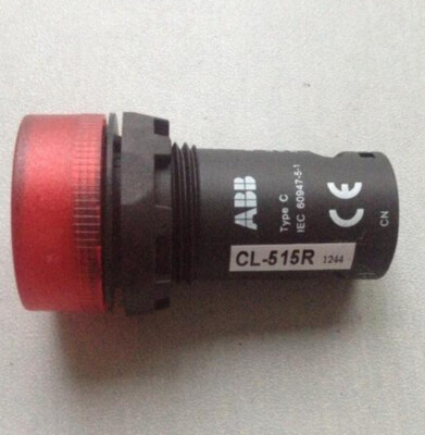 1pcs ABB Panel Indicator Signal Light CL-515R 100-130VDC | eBay