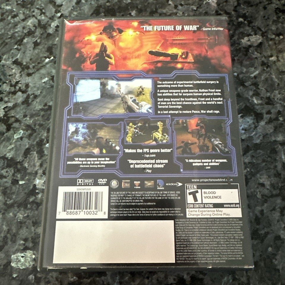Project: Snowblind (PC Windows) SMALL BOX COMPLETE 788687100328| eBay