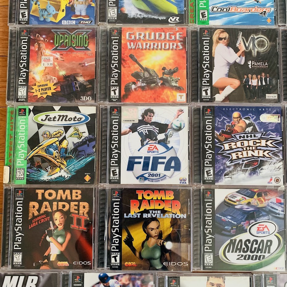 U PICK! Sony PS1 Playstation 1 Games - WWF BattleTanx Monopoly Casper ...