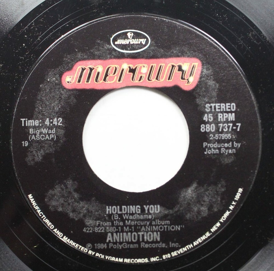 Rock 45 Animotion - Let Him Go / Holding You On Mercury | eBay