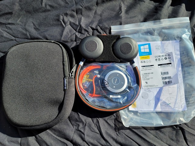 Jabra Evolve 40 Hsc017 UC Stereo Wired Headset 03-02399 for sale online ...