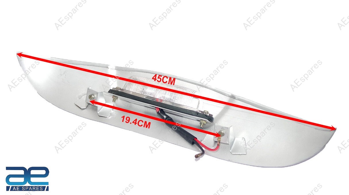 Morris Minor Rear Number Plate Light Chrome Ambassador Mark 3 & 4 Car ...