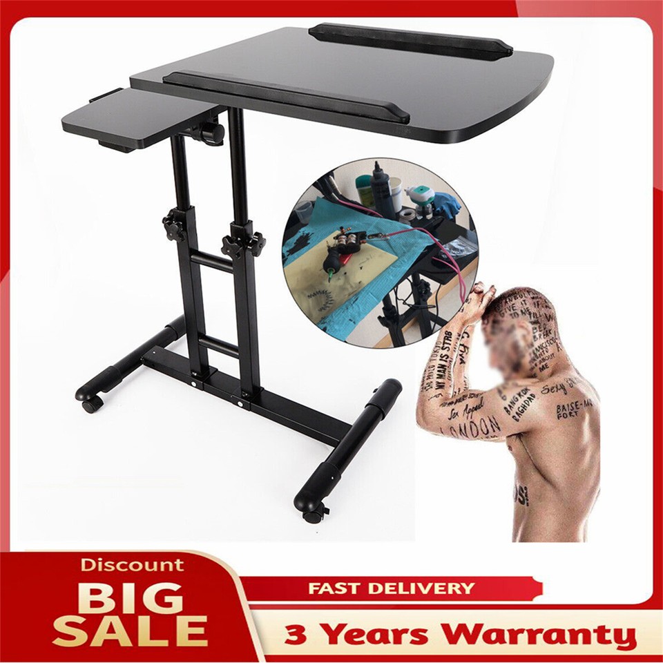 Portable Tattoo Arm Rest Mobile Work Station Stand Desk Table Workbench ...