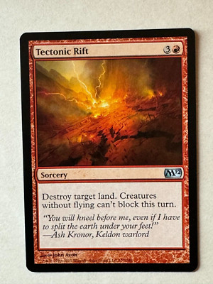 Tectonic Rift 157 Magic 2012 MTG NM+ Never Played | eBay