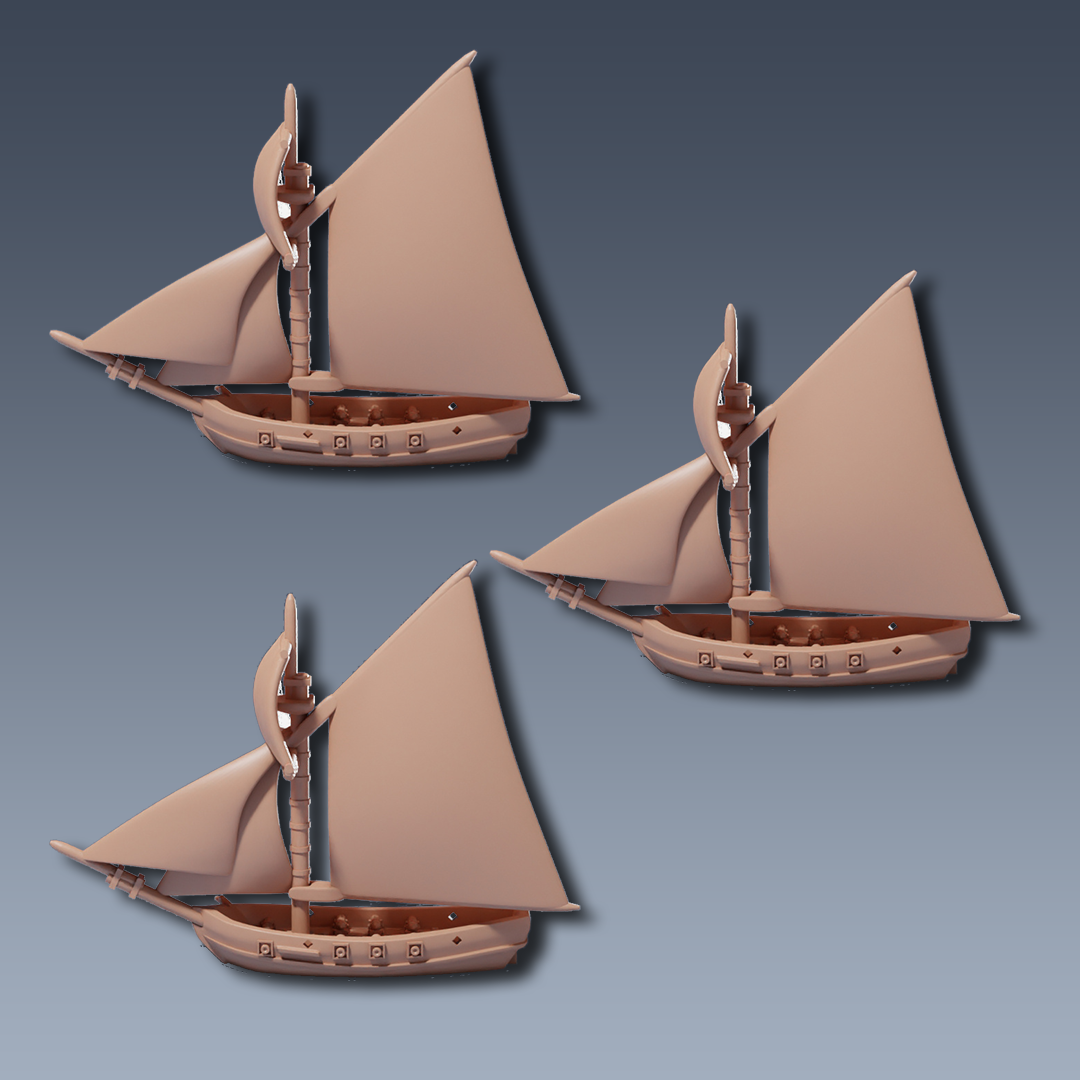 Sloop Sailing Ship