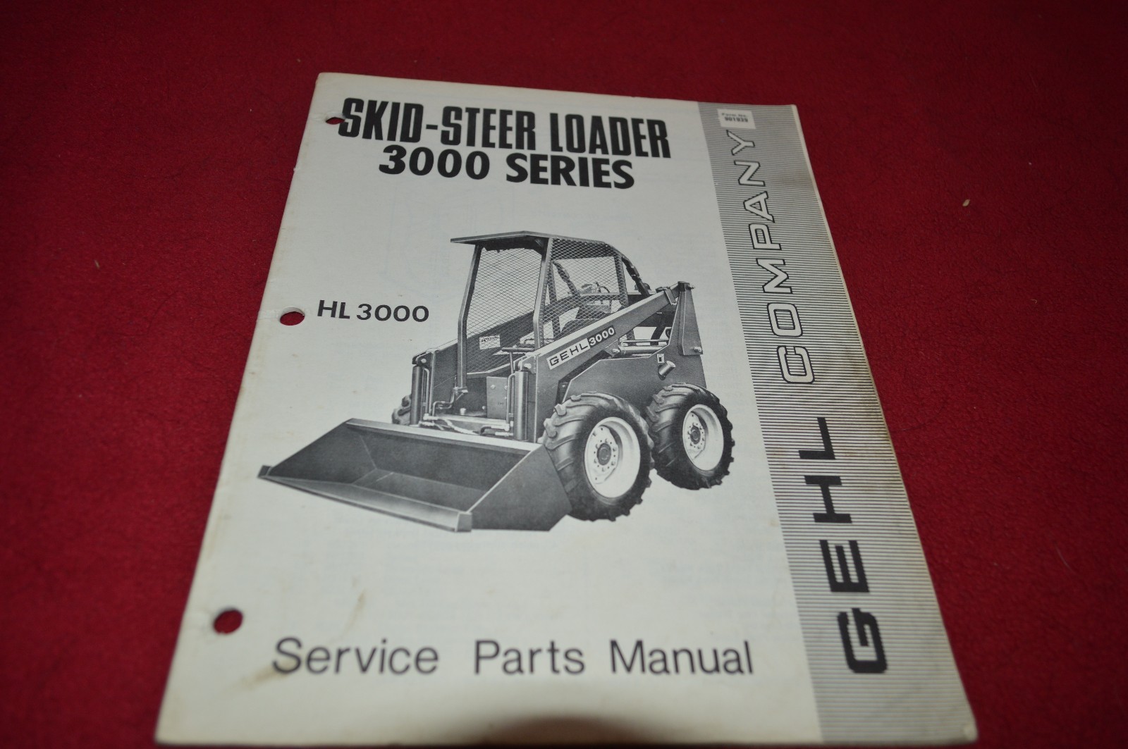 Gehl HL 3000 Skid Steer Loader Dealer's Parts Book BVPA | eBay