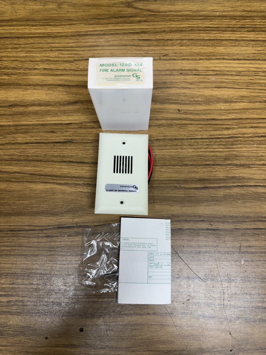 Edwards Fire Alarm Horn