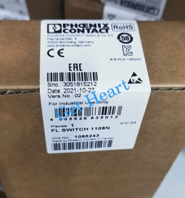 Phoenix Contact FL SWITCH 1108N network switch 1085243 FedEx or DHL or ...