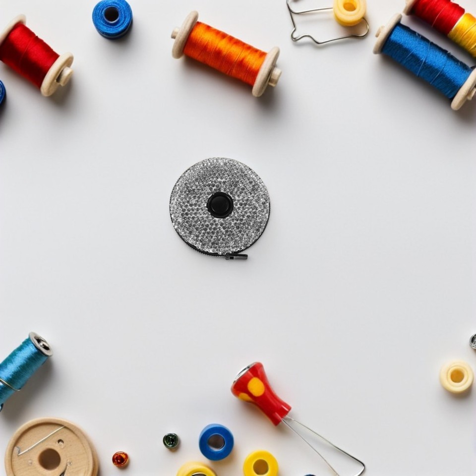 2PCS Tape Measure: 10 Pack Measuring Tape for Body 60 Inch - Rhinestone ...