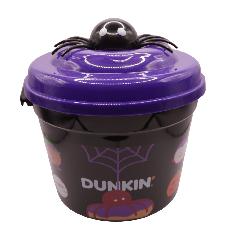 Limited Edition Dunkin Donuts Spider Halloween Munchkin Bucket with ...