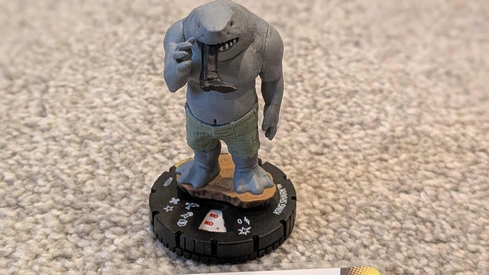 DC Heroclix Notorious : King Shark - 053a Super Rare | eBay