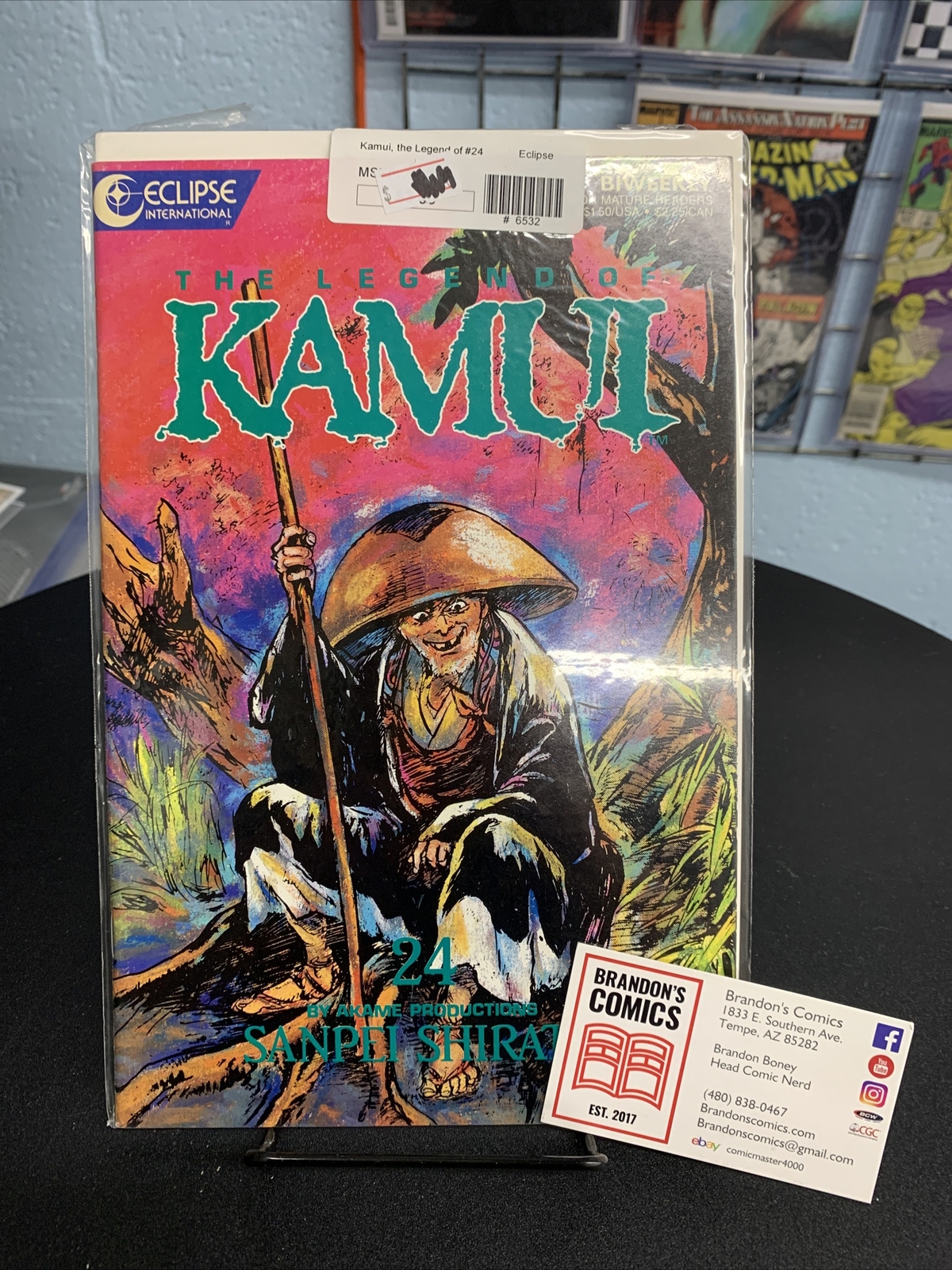 The Legend of Kamui Comic Book #24 Eclipse Comics 1988 | eBay
