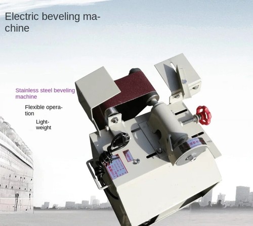 Stainless Steel Electric Stair Handrail Grinding Beveiling Machine ...