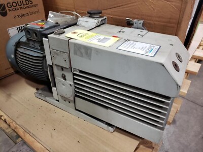 Leybold Gasballast D25BCS Vacuum Pump. 25 m3/h. 0.35kW AEG motor ...