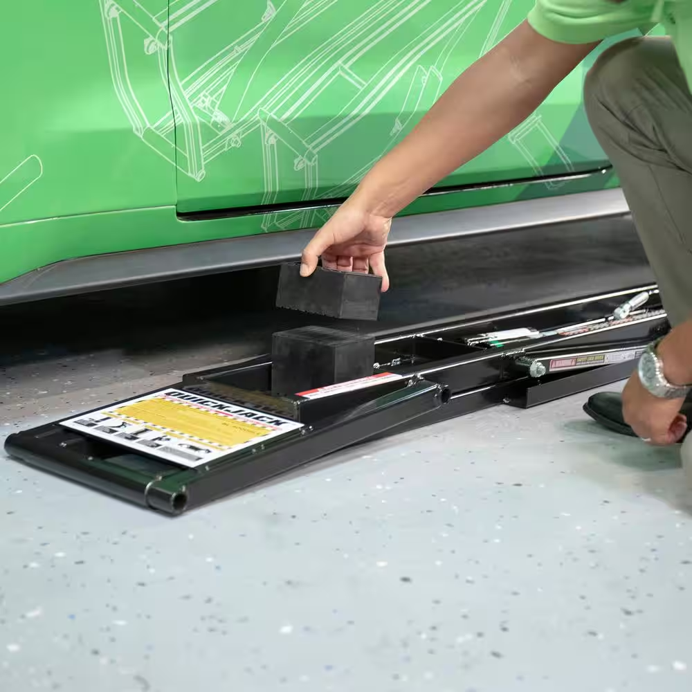 Quick Portable Car Lift Jack QuickJack 5000TL 5000 lbs Home Shop Garage ...