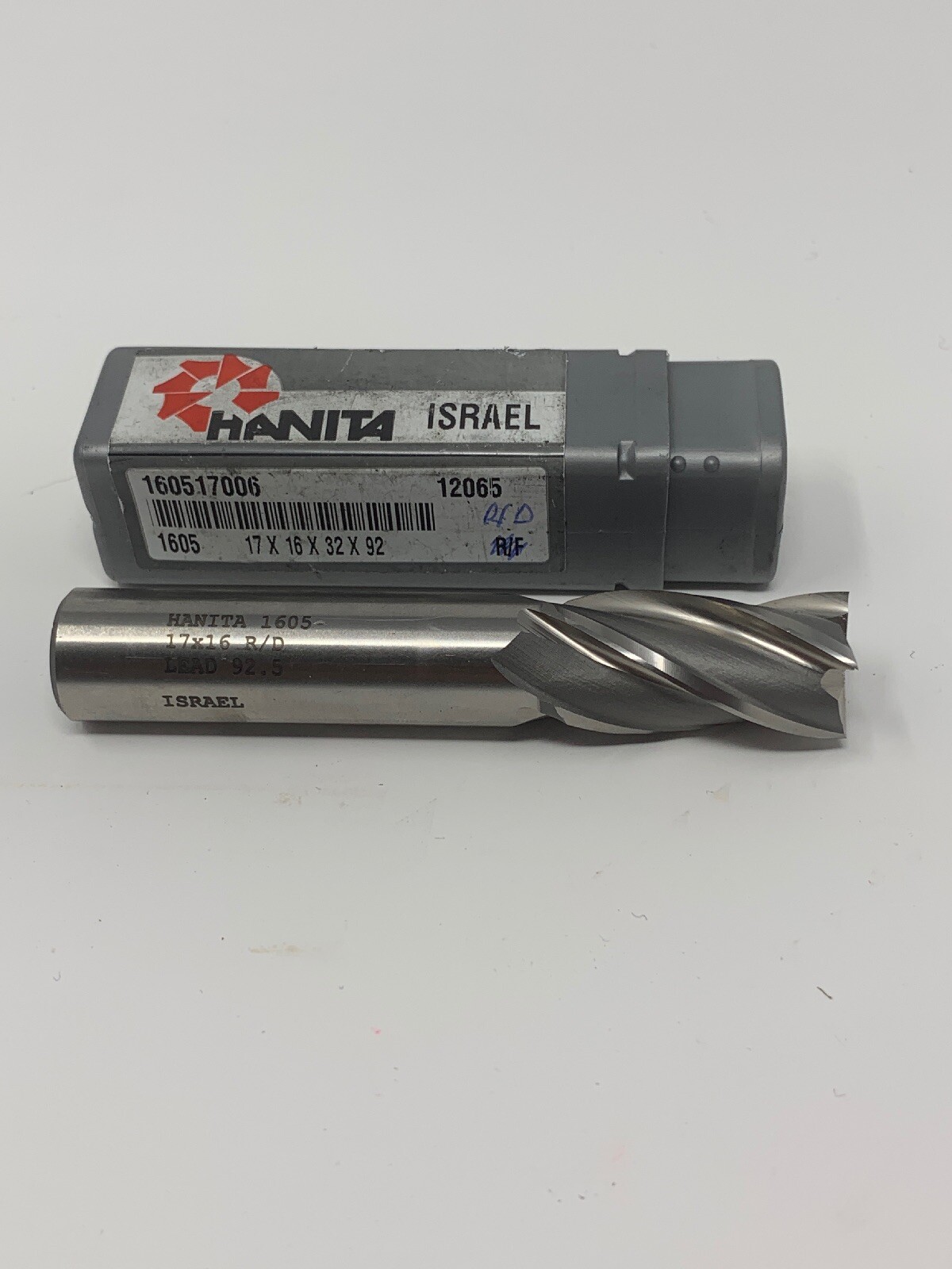 HANITA END MILL DRILL 1605 17x16 Lead 92.5 Israel R/D | eBay
